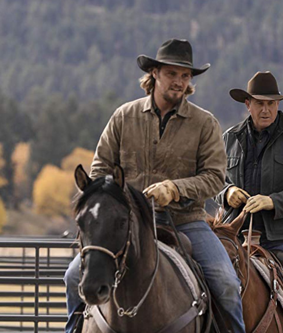 Kayce Dutton Yellowstone Luke Grimes Brown Leather Jacket | Skinler